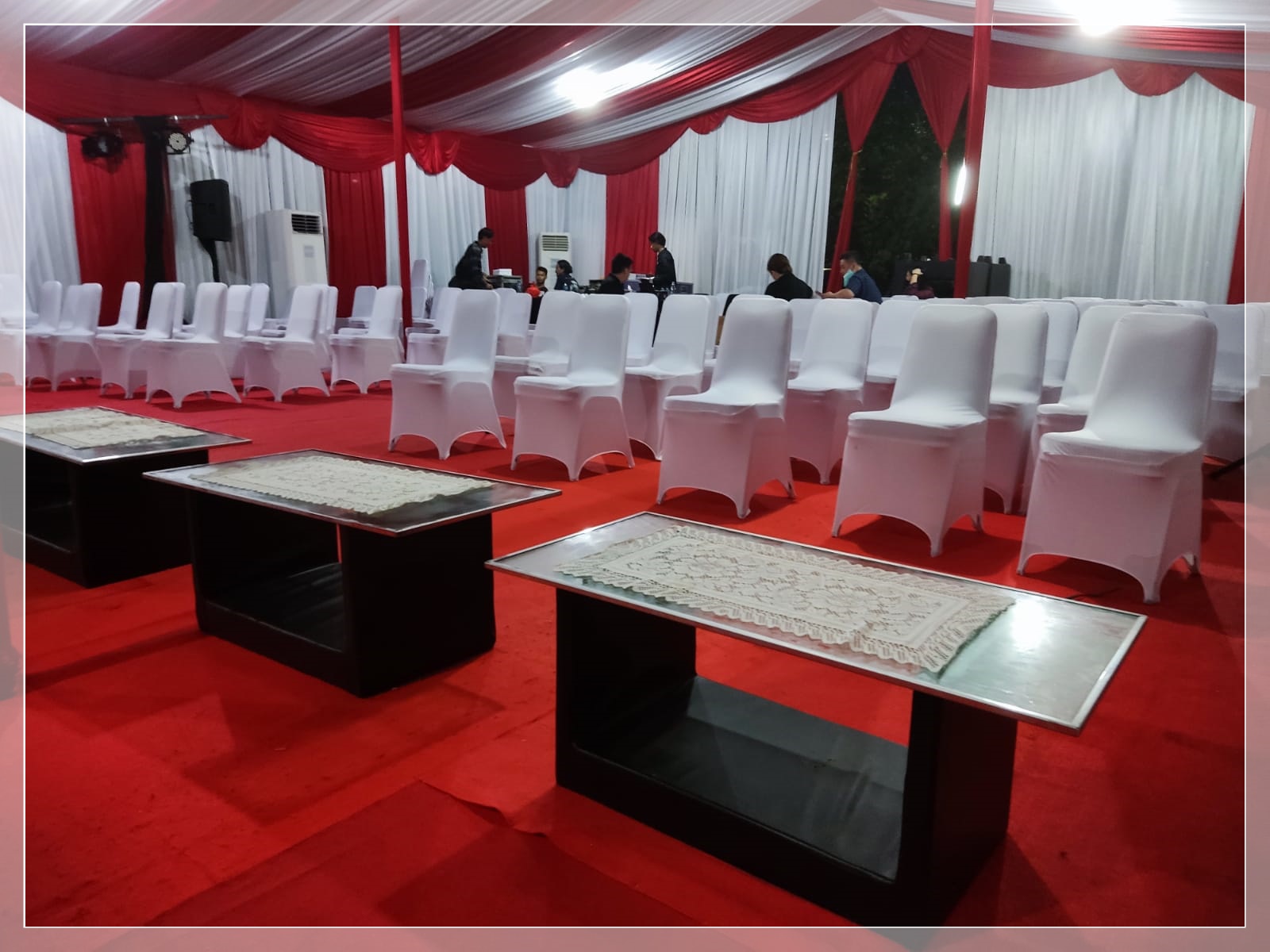 Sedia Sewa Meja Vip kaca dan Meja Vip Kayu | Pusat Sewa Meja & Sewa ...
