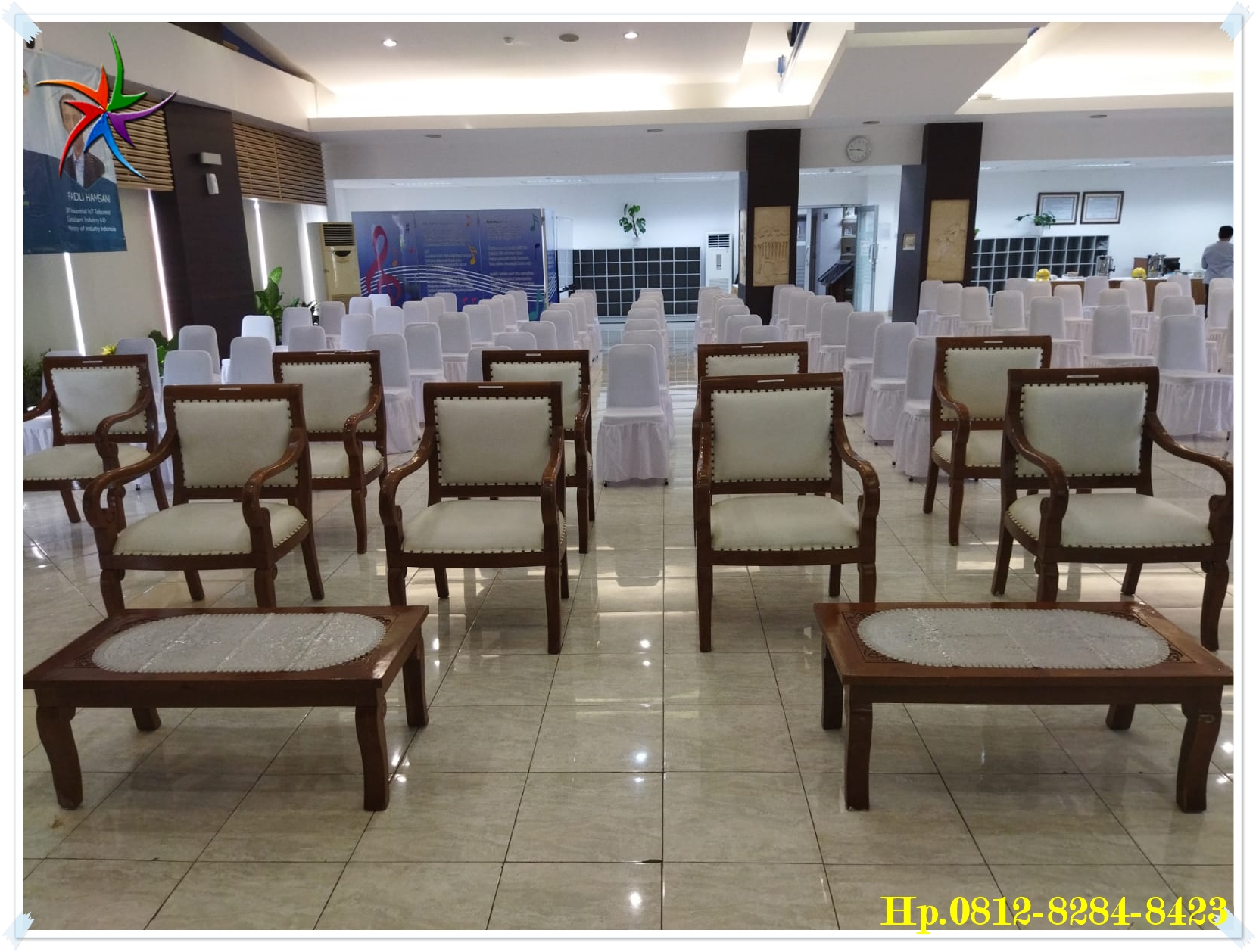 Sewa Meja Vip Kayu Dan Kursi Vip Kayu Di Pesanggrahan | Pusat Sewa Meja ...