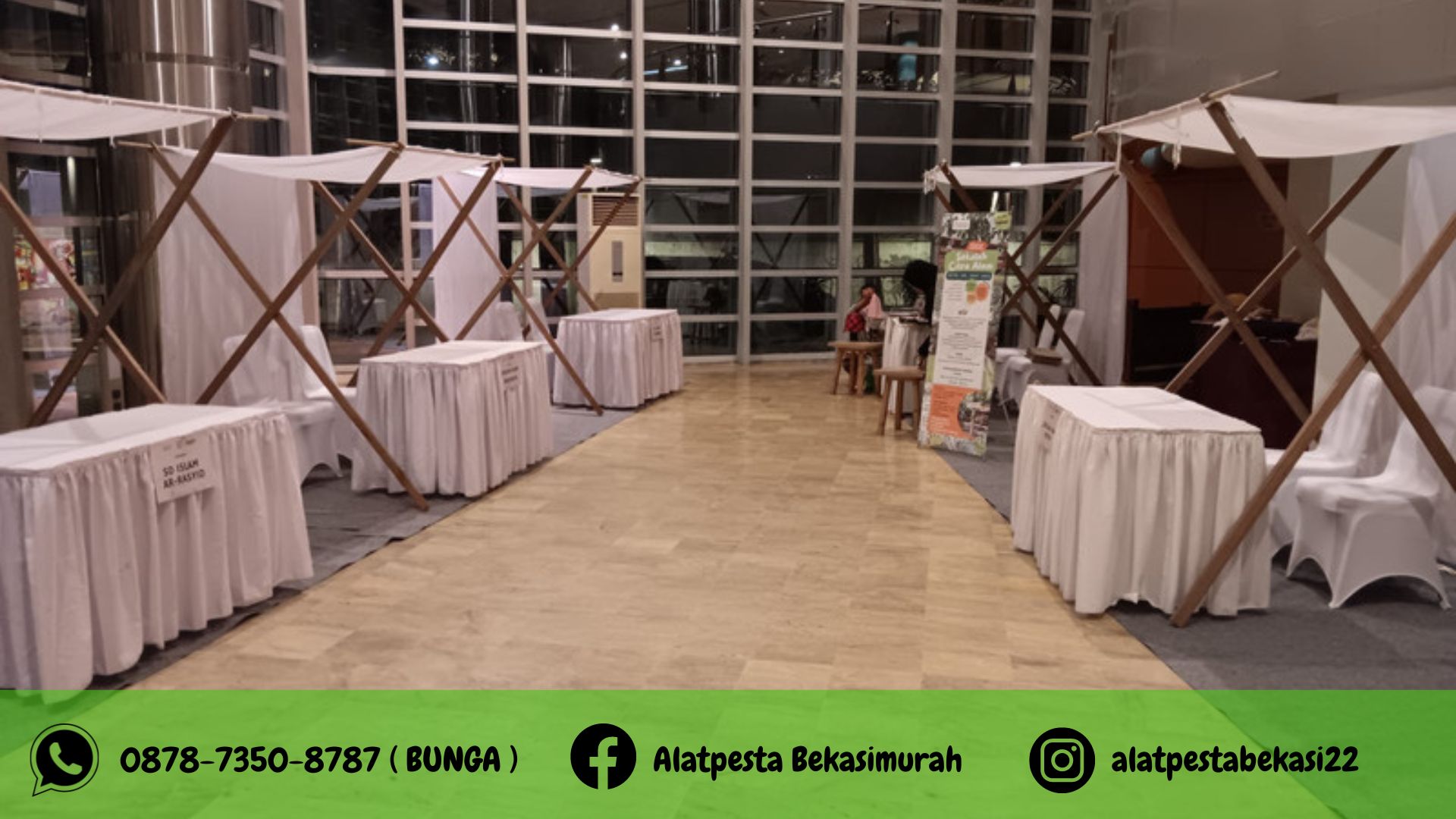 Sewa Meja Kotak Untuk Stand Bazar Atau Pameran | Pusat Sewa Meja & Sewa ...