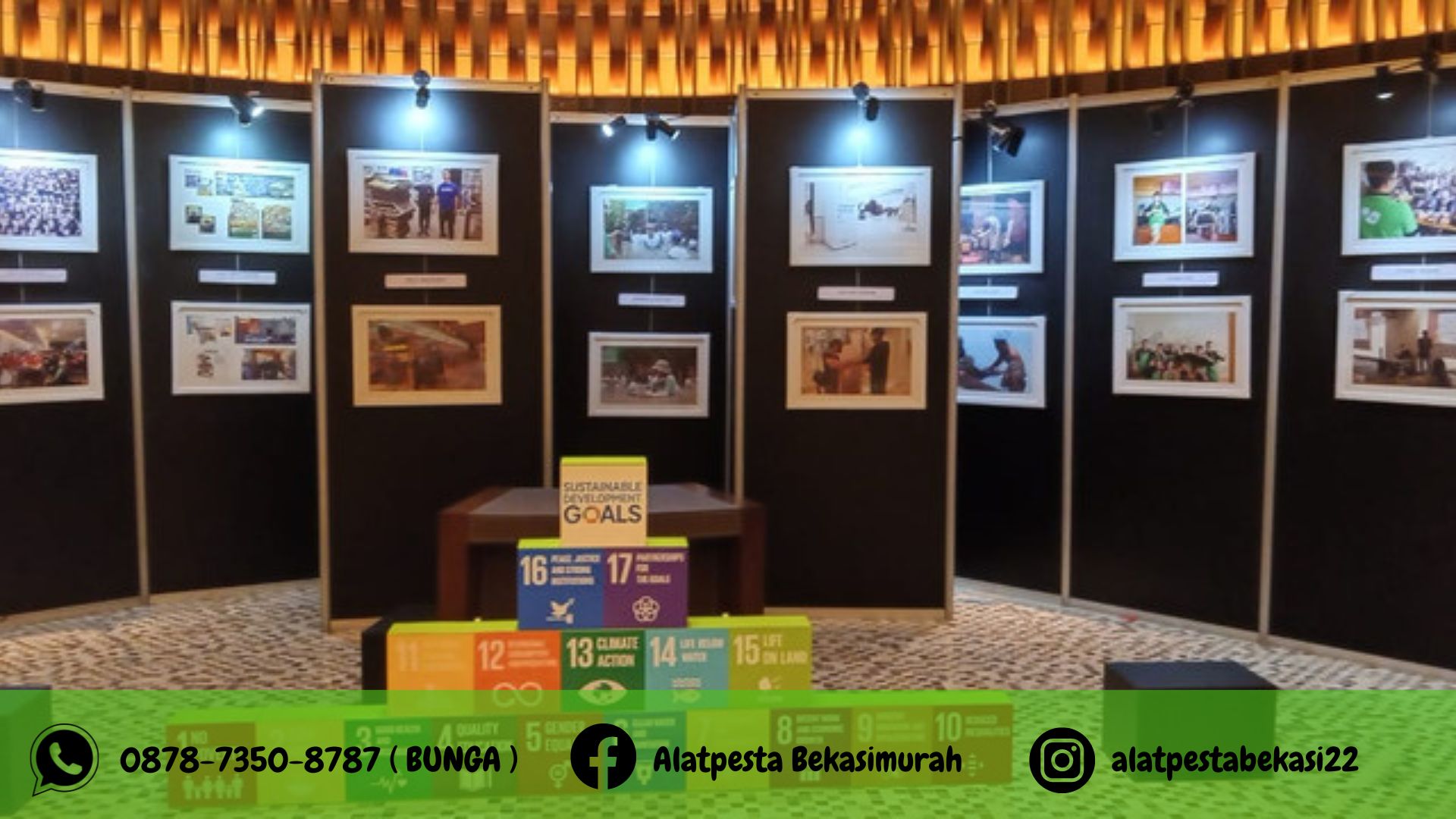 Sewa Partisi Panel Foto Event Pameran Jakarta Pusat | Pusat Sewa Meja ...