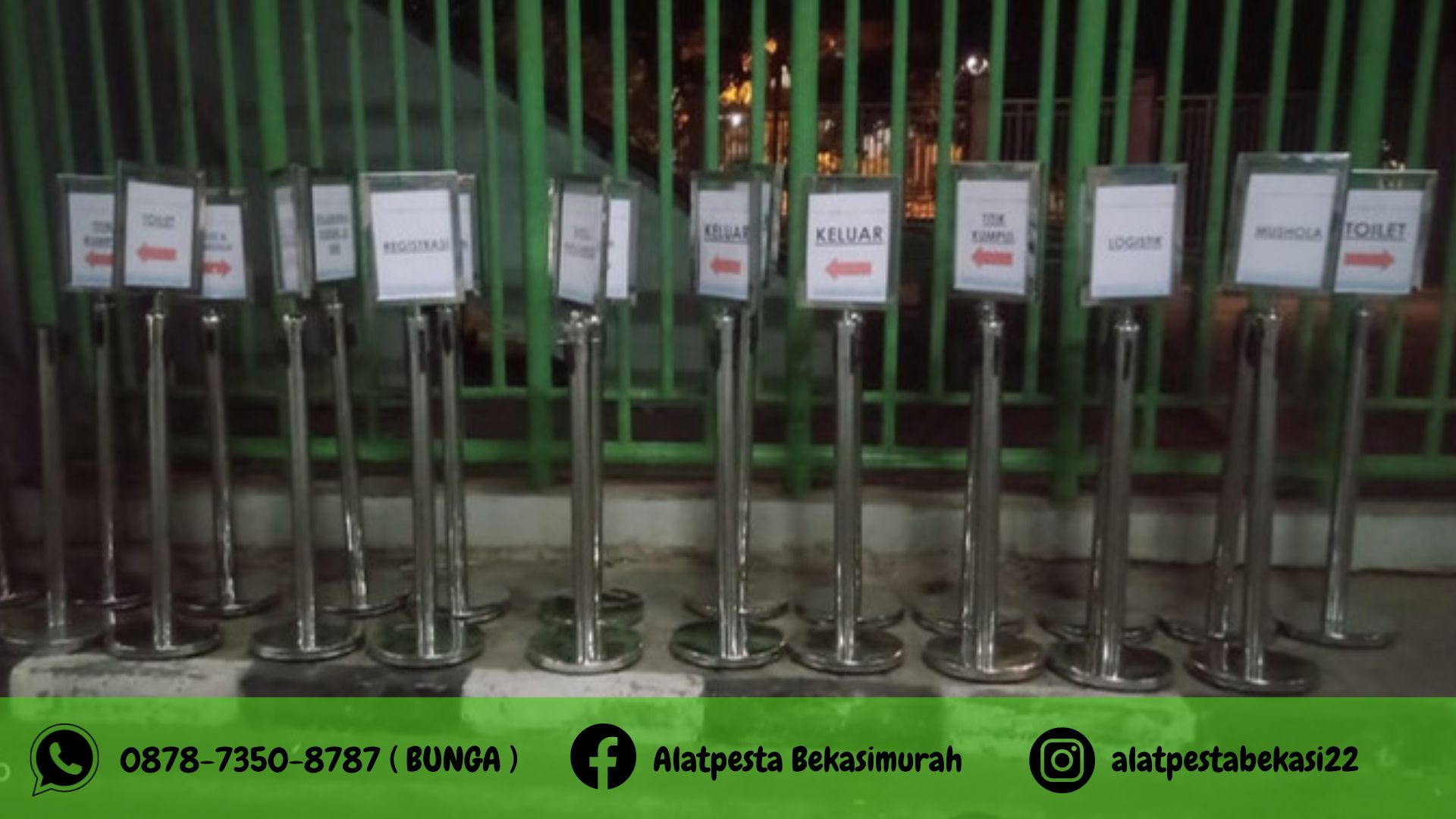 Sewa Papan Petunjuk Arah atau Standing Sign Out Bandung | Pusat Sewa ...