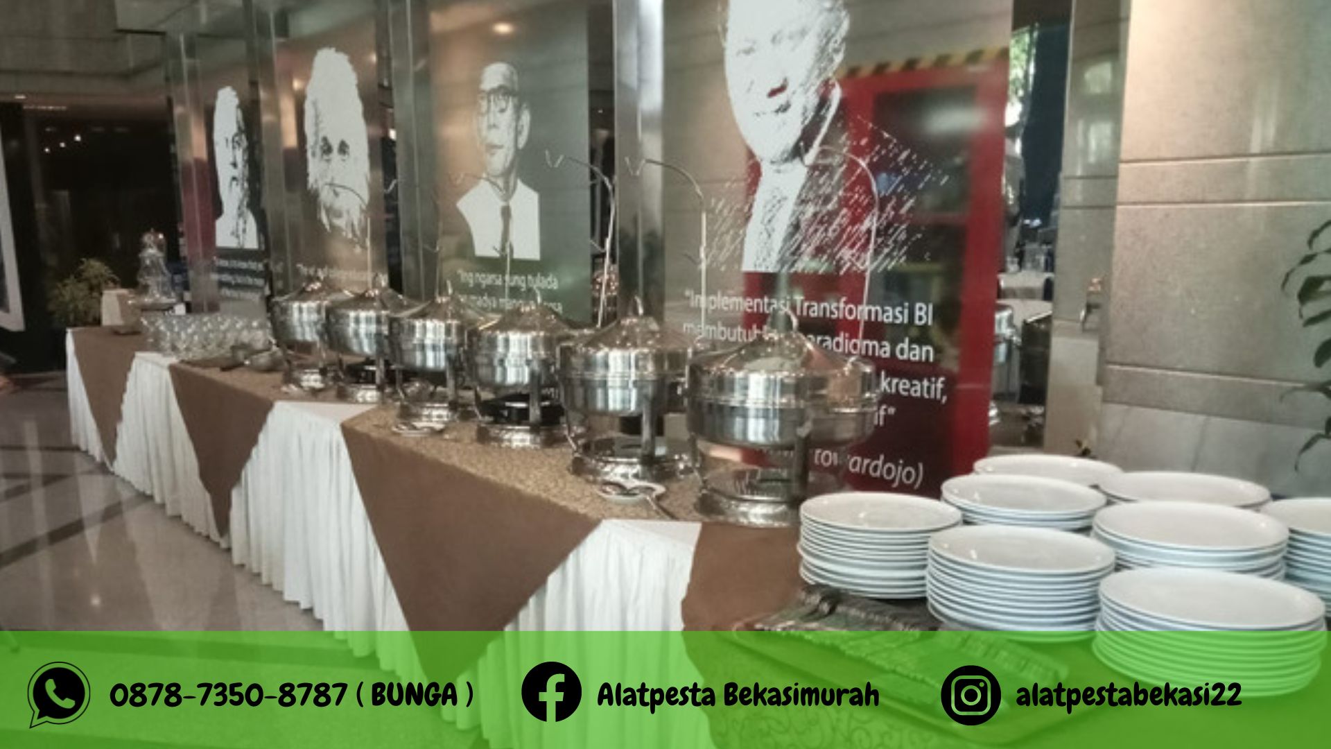 Sewa Meja Saji dan Alat Catering Set Jakarta Pusat | Pusat Sewa Meja ...