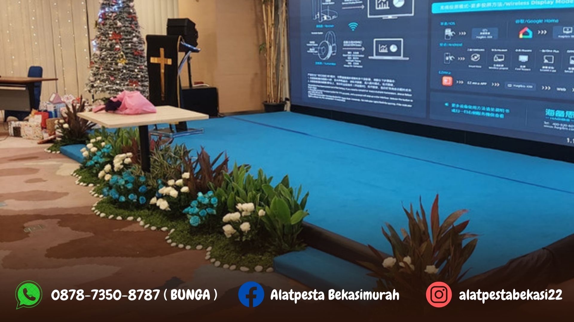 Sewa Dekorasi Bunga Panggung dan Kebutuhan Event Lainnya | Pusat Sewa ...