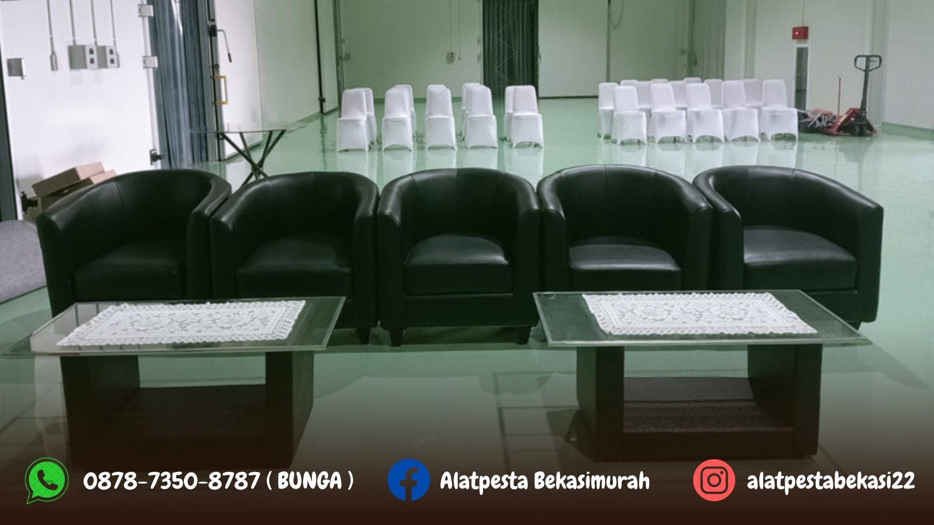 Sewa Meja VIP Kaca Lengkap Dengan Sofa Jakarta | Pusat Sewa Meja & Sewa ...