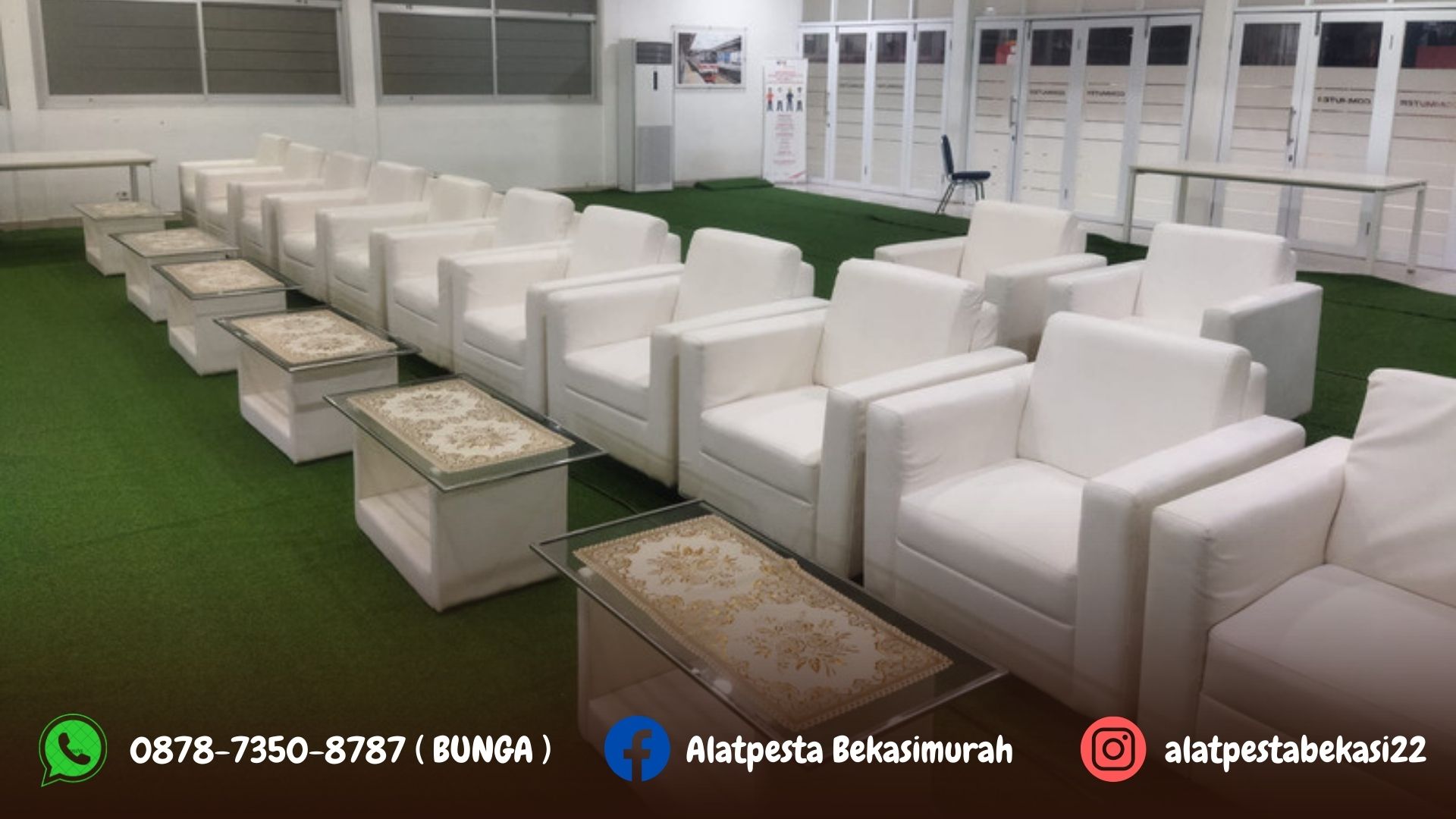 Sewa Meja VIP Kaca Lengkap Dengan Sofa Jakarta | Pusat Sewa Meja & Sewa ...